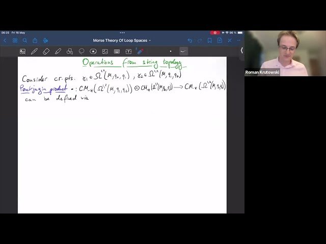 Free Video: Morse Theory of Loop Spaces and Hecke Algebras from Institute for Advanced Study ...