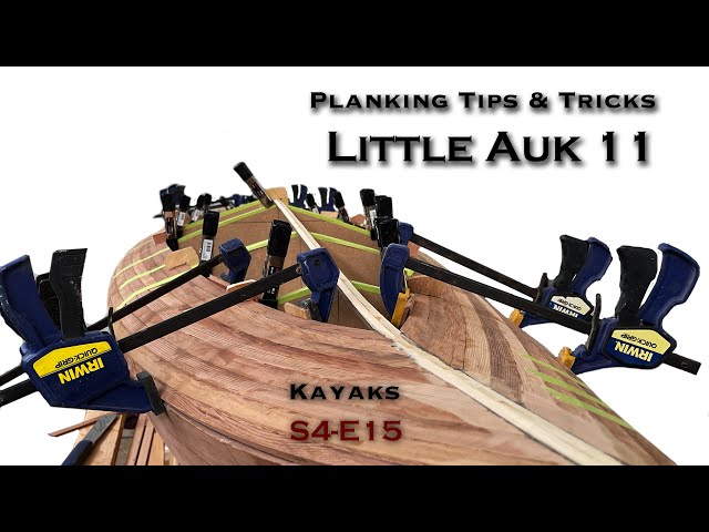 Free Video: Tips and Tricks to Strip Planking a Kayak - Episode 15 from ...