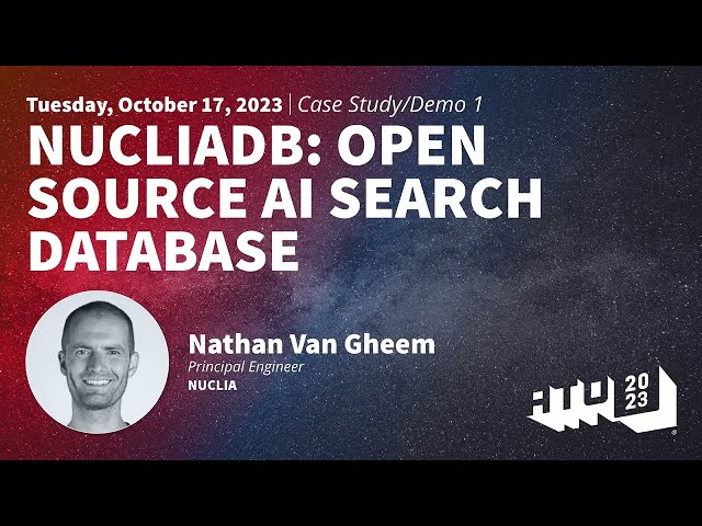 Free Video: NucliaDB: Open Source AI Search Database from All Things Open | Class Central