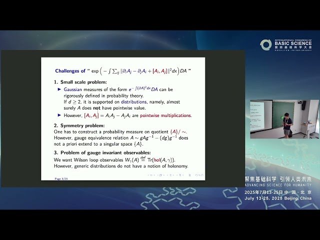 Free Video: Stochastic Quantisation of Yang-Mills-Higgs in 3D from BIMSA | Class Central