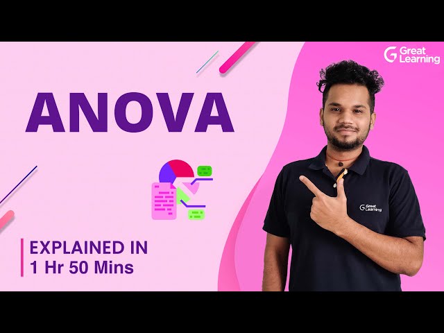 Free Video: ANOVA from Great Learning | Class Central