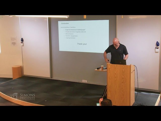 Free Video Reducing The Dimension Of Language A Spectral Perspective On Transformers From