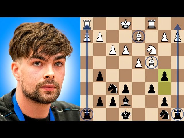 Free Video: Slav Defense Chess Game Analysis - Jorden Van Foreest vs ...