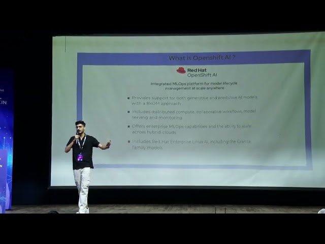 Free Video: Leveraging Red Hat OpenShift AI to Accelerate AI/ML Workflows at Scale from DevConf ...
