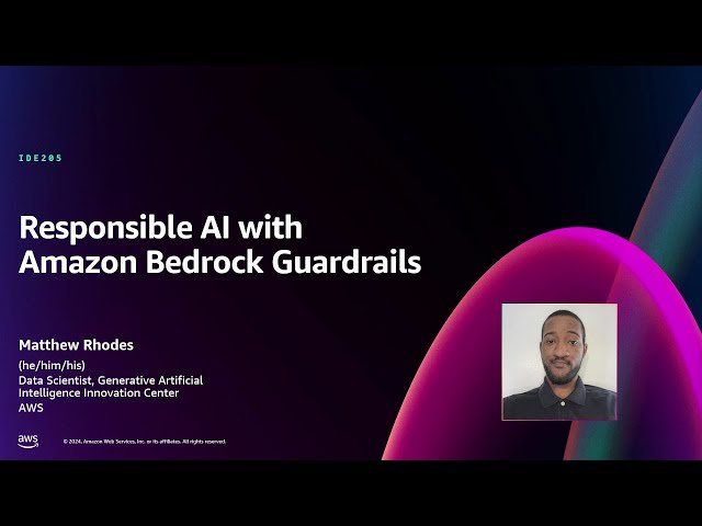 Free Video: Responsible AI with Amazon Bedrock Guardrails from AWS Events | Class Central