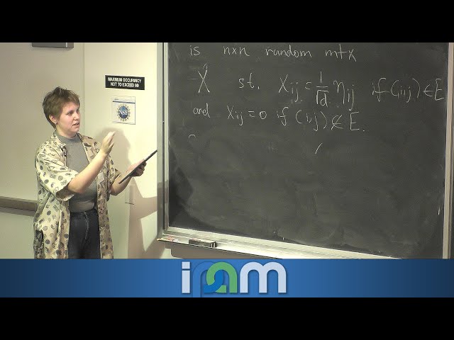 Free Video: Matrix Concentration and Strong Convergence in Random ...