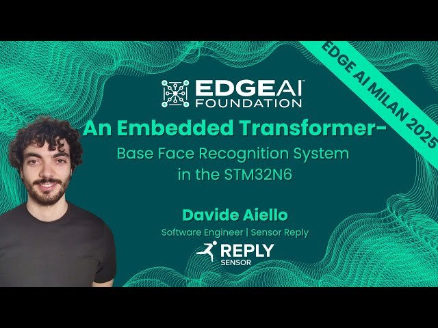 Free Video: Transformer-Level Face Recognition on a Microcontroller ...