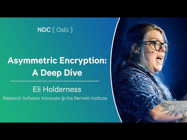 Free Video: Asymmetric Encryption - A Deep Dive from NDC Conferences | Class Central