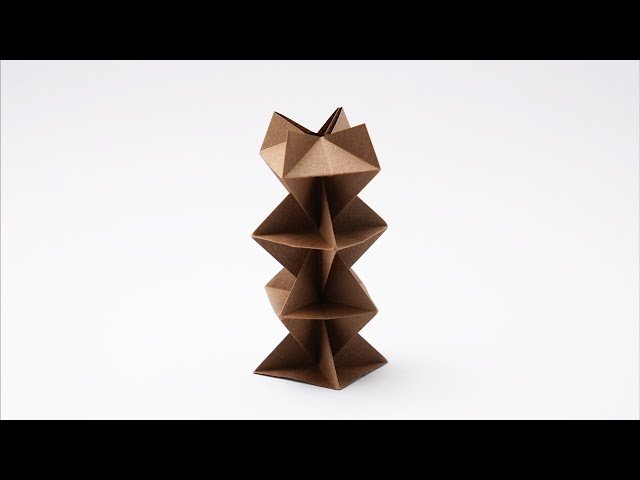 Free Video: Origami Skeleton 4 - How to Make Shuzo Fujimoto's Design ...