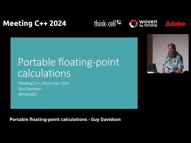 Free Video: Portable Floating-Point Calculations: Cross-Platform Solutions and Challenges from ...