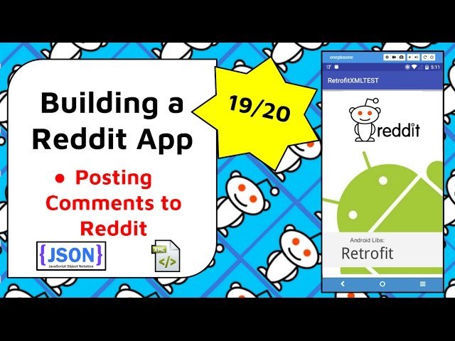 Free Video: Posting Comments to Reddit - Build a Reddit App Part 19 ...