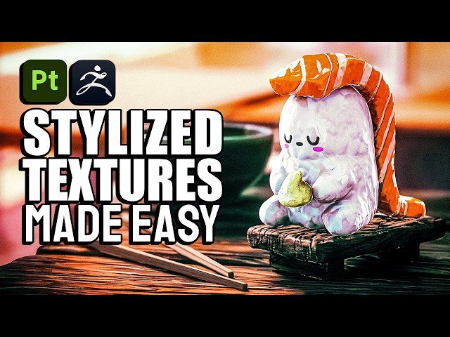 Free Video: How to Create Stylized Textures in Substance Painter 11 ...