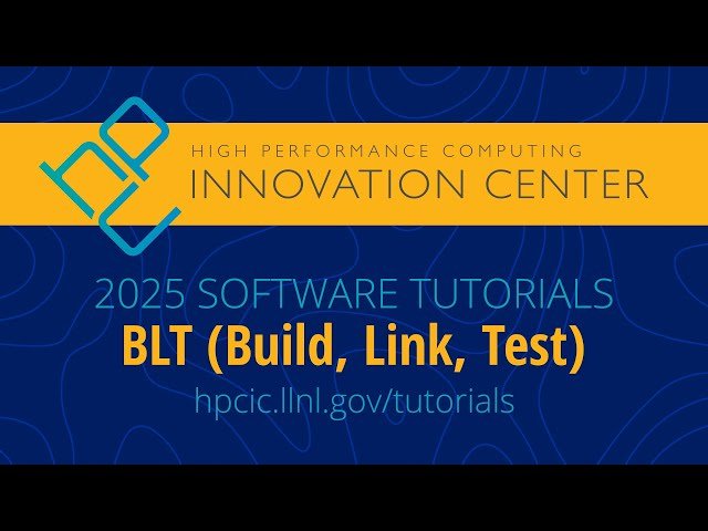Free Video: BLT - Build, Link, Test - CMake-Based Foundation for HPC ...