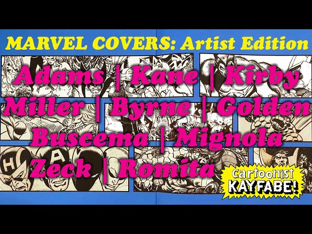 Free Video: Marvel Covers Artist Edition - Miller, Art Adams, Kirby ...