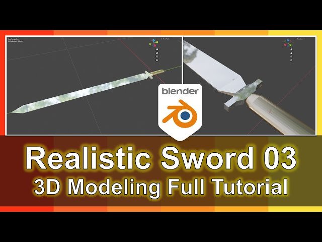 Free Video: Blender 3D Modeling Tutorial - Creating a Metallic Realistic Sword - Part 3 from ...