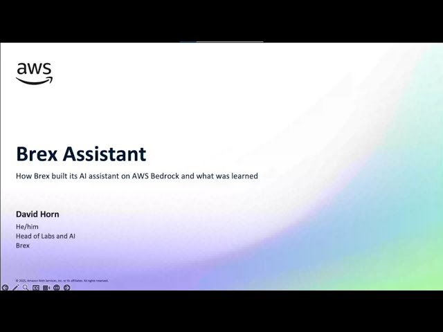 Free Video: Brex Transformed Audit, Payment, and Expense Workflows with Generative AI on AWS ...