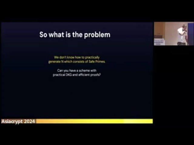 Free Video: Threshold Cryptography from TheIACR | Class Central