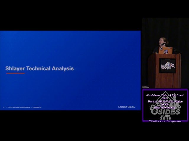 Conference Talks Talk: It's Malware Time - A Bar Crawl from Skunked Homebrew to Rotten Apples ...