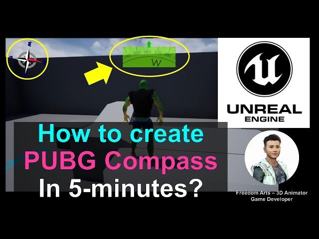 Free Video: Creating PUBG-Style Compass in Unreal Engine - Full ...