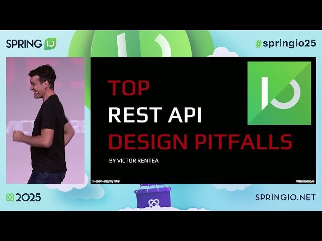 Free Video: Top 10 REST API Design Pitfalls from Spring I/O | Class Central