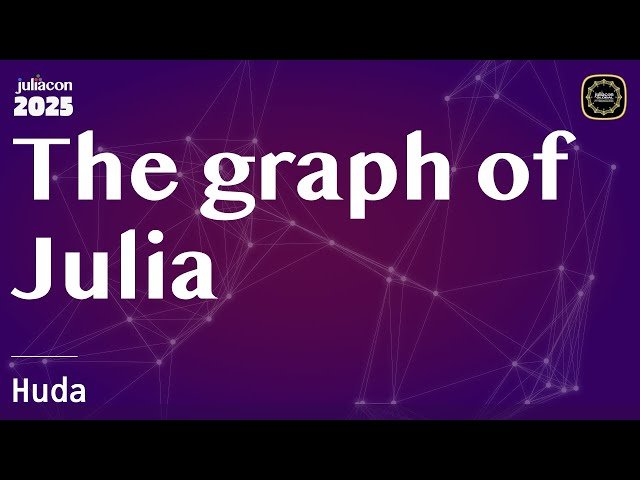 Free Video: The Graph of Julia - Graph Algorithms and Package Dependencies in the Julia ...