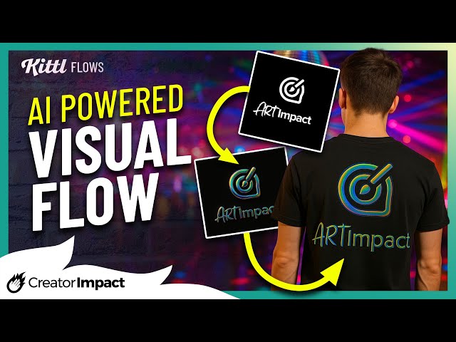 Free Video: Brainstorm Your Art and Design with AI Using Kittl Flows from Wade McMaster | Class ...
