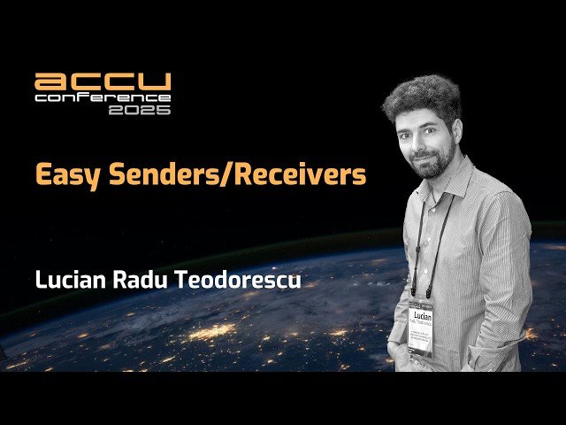 Free Video: Easy Senders/Receivers - Understanding C++26 Asynchronous Programming from ACCU ...