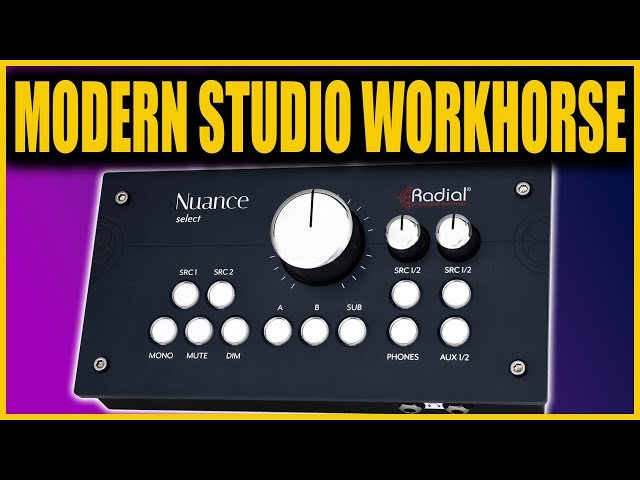 Free Video: Radial Nuance Select - Transparent Studio Monitoring System ...