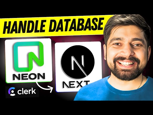 Free Video Handle Neondb Postgresql With Nextjs From Hitesh Choudhary Class Central
