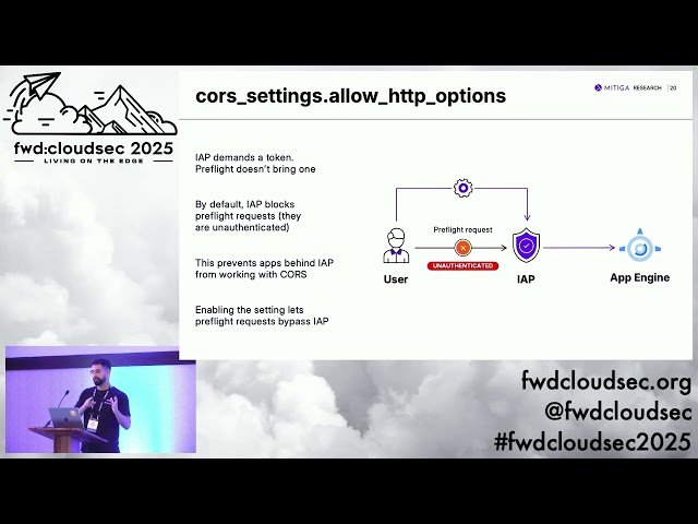 Free Video: No IP, No Problem - Exfiltrating Data Behind IAP from fwd:cloudsec | Class Central