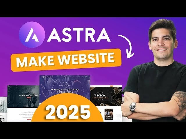 Free Video: Complete Astra Theme WordPress Tutorial - Free and Pro Features Explained from ...