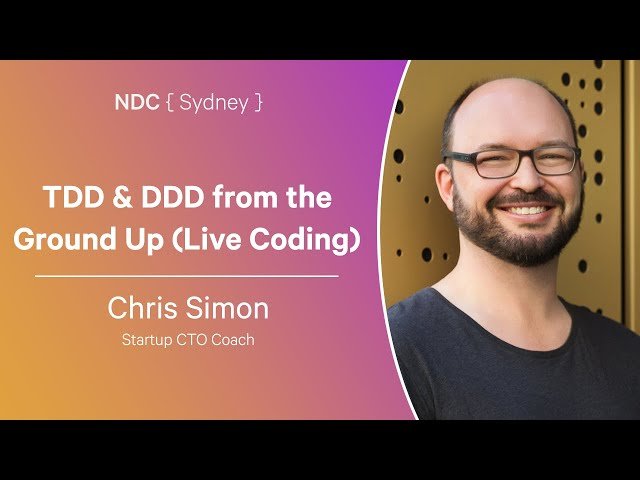 Free Video: TDD and DDD from the Ground Up - Live Coding from NDC Conferences | Class Central