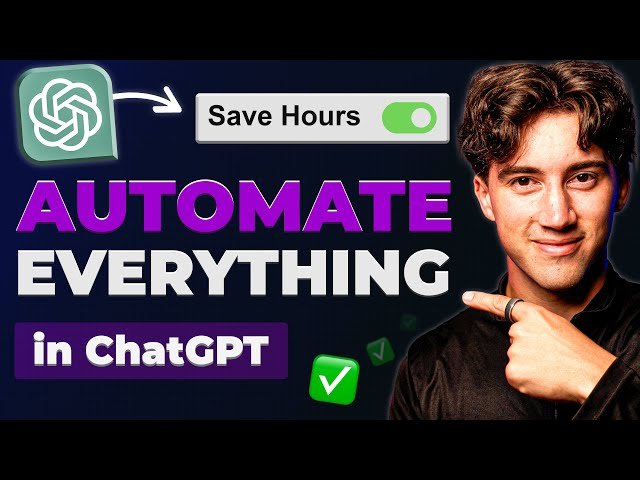 Free Video: Automate ANY Task Using ChatGPT with GPT Actions Feature from AI Foundations | Class ...