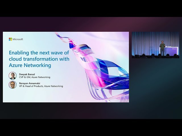 Free Video: Enabling the Next Wave of Cloud Transformation with Azure Networking from Microsoft ...