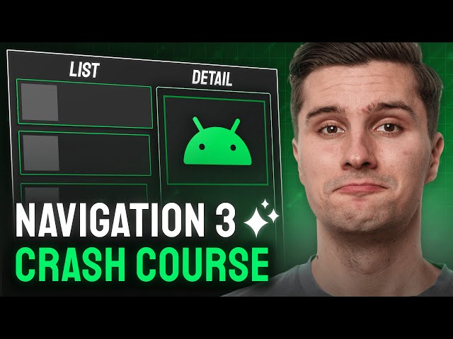 Free Video: Beginner's Crash Course to the New Navigation 3 Library - Android and KMP from ...