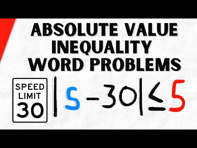 Free Video: Absolute Value Inequalities Word Problems - Algebra 2 ...