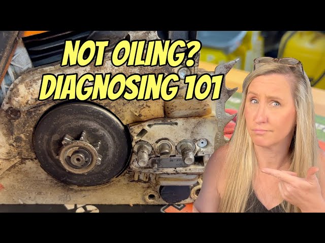 Free Video: How to Repair Your Stihl Chainsaw Oiling System - Simple ...