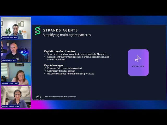 Free Video: The Future of AI is Multi-Agent - Building Production-Ready Systems with Strands ...
