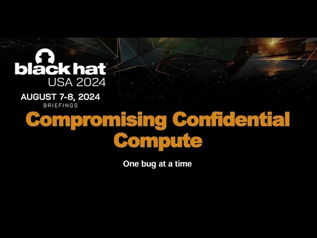 Free Video: Compromising Confidential Compute Through TDX ...