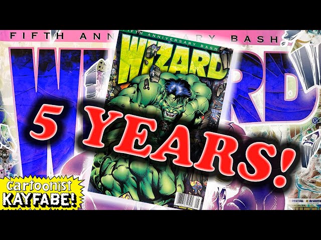 Free Video: 5 Years of Wizard and 5 Years of Cartoonist Kayfabe from ...