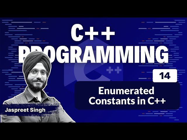 Free Video: Enumerated Constants in C++ from Neso Academy | Class Central