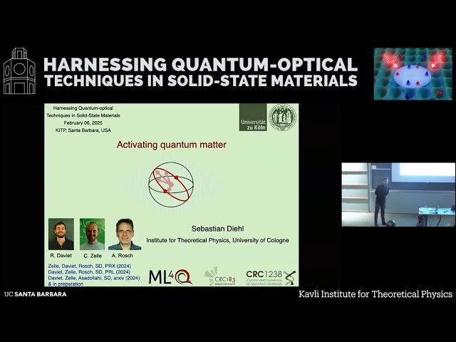Free Video: Activating Quantum Matter - Control and Manipulation of ...