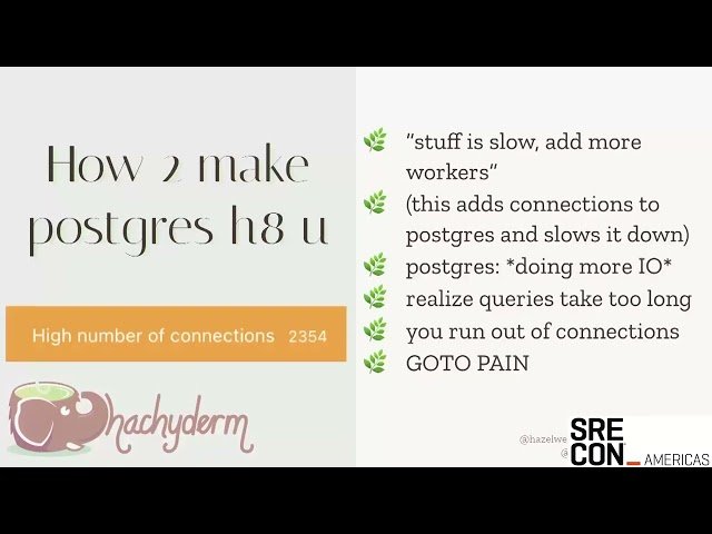 Srecon Talk Hacking The Pachyderm Scaling Servers And People From Usenix Class Central 1886