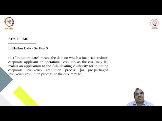 Free Video: Introduction to IBC Definitions - Part 2 from NPTEL-NOC IITM | Class Central