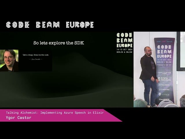 Free Video: Implementing Azure Speech in Elixir - Talking Alchemist from Code Sync | Class Central