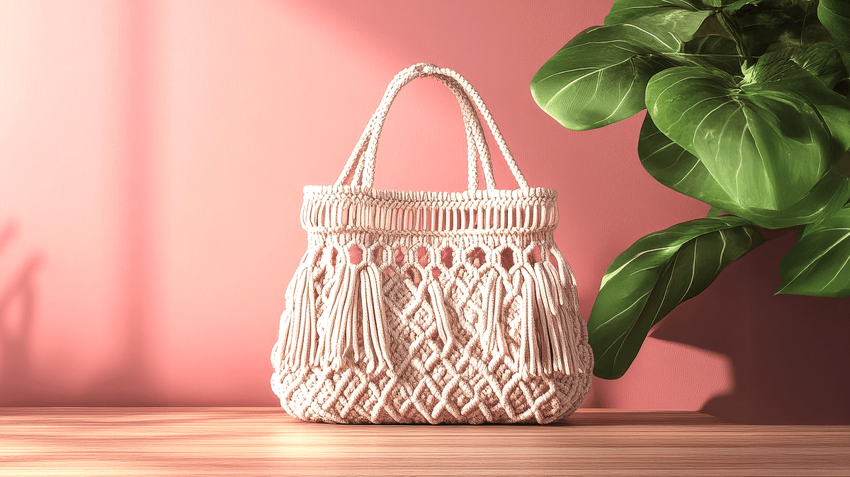Online Course: Curso guiado: Crea bolsos únicos con macramé from Domestika | Class Central