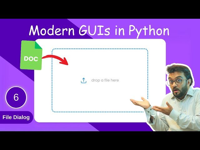 Free Video: File Dialog: Building Modern GUIs using Python - 2025 from Murtaza's Workshop ...