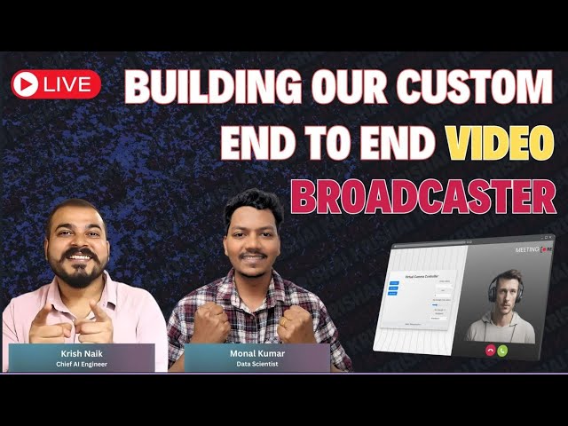 Free Video: AI Crash Course - Coding From Scratch Custom Video Broadcaster - Day 2 from Krish ...