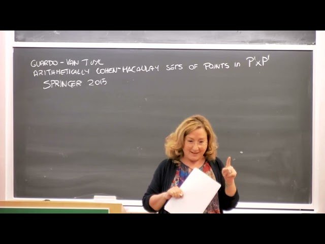 Free Video Homological Invariants Of Points In Projective Space Talk 3 From Fields Institute