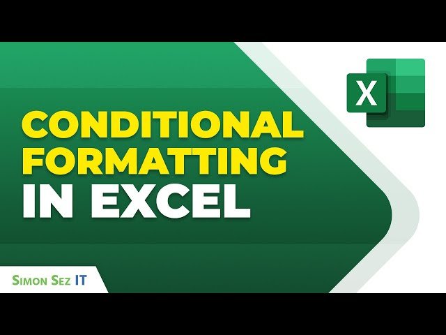 Free Video: Mastering Conditional Formatting in Excel - Data Visualization and Analysis from ...
